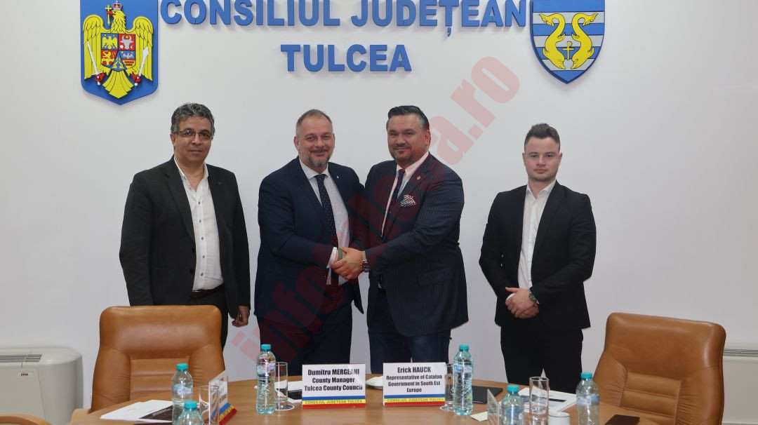 Cooperarea dintre județul Tulcea și Catalonia, pe tapet în cadrul unei ...