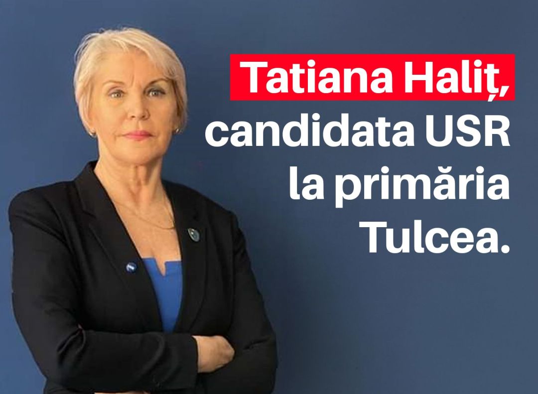 OFICIAL: Tatiana Haliț este candidatul USR pentru Primăria Tulcea ...