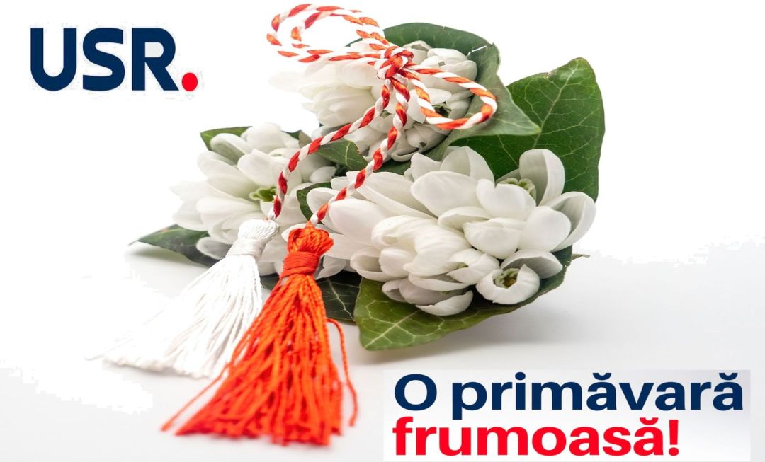 USR Tulcea vă urează ”O primăvară frumoasă!” | infotulcea.ro